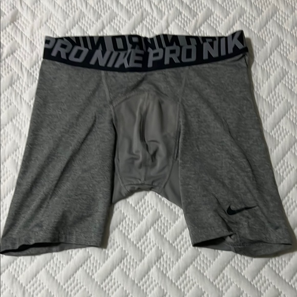 Nike | Underwear & Socks | Nike Pro Mens Gray Compression Shorts | Poshmark